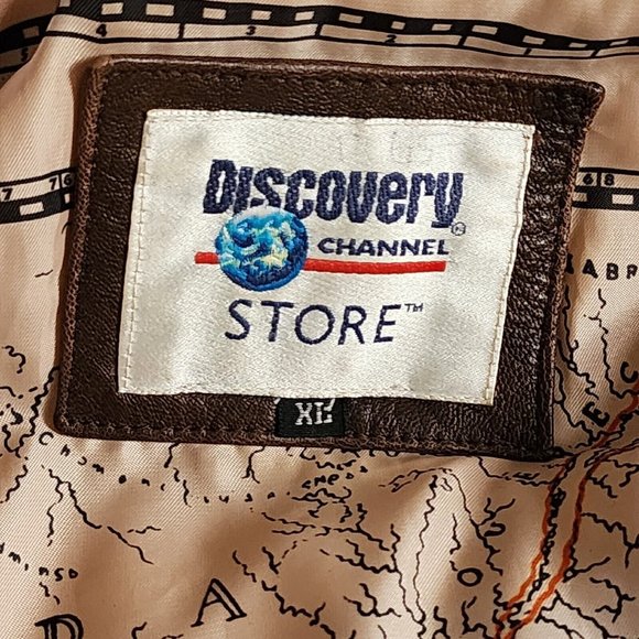 Discovery Channel | Jackets & Coats | Rare Vintage Authentic Bomber ...